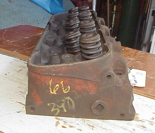 1966 Big Block Chevy BBC 396 427 Oval Port Engine Head 3872702 Corvette ...