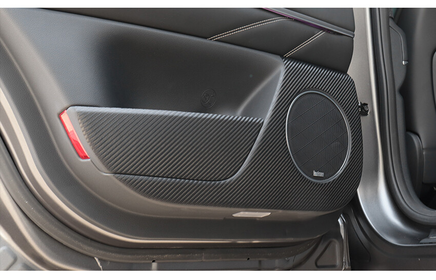 Carbon/Felt Inner Door Protect Frame Trim Panel Cover for Hyundai ...