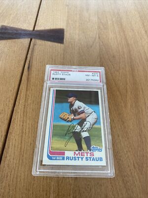 1982 TOPPS RUSTY STAUB #270 NEW YORK METS PSA 8 | eBay