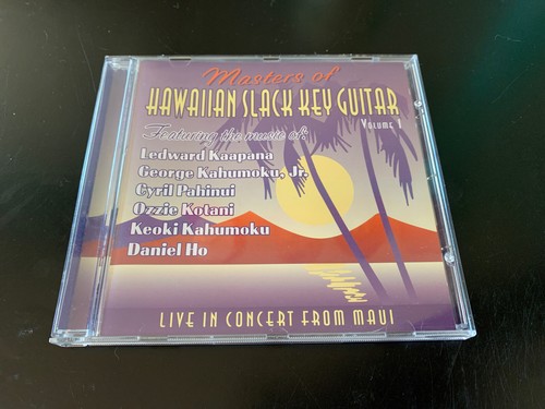 Masters Of Hawaiian Slack Key Guitar - Volume 1 CD Led Kaapana Cyril ...