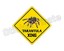 *Aluminum* Tarantula Crossing Funny Metal Novelty Sign 12"x12" | eBay