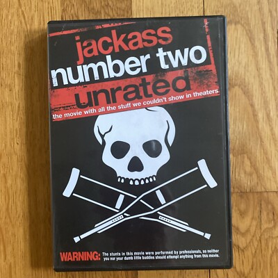 Jackass: Number Two Movie DVD 2006 Unrated Widescreen Version Johnny ...