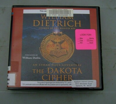 Ethan Gage Adventures: The Dakota Cipher 3 - William Dietrich (2009, CD ...