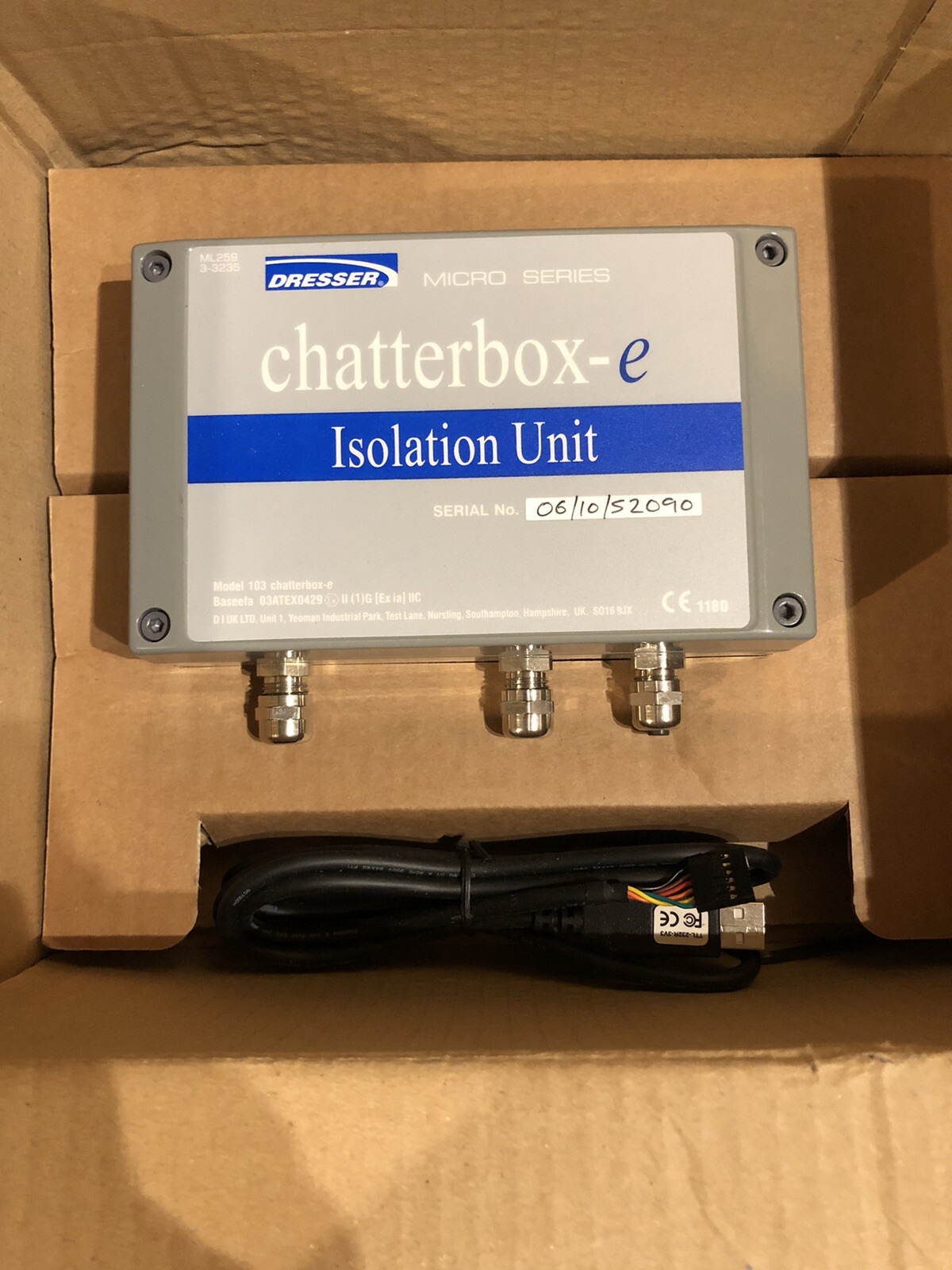 *NEW* - Chatterbox-E Isolation Unit (Gas Metering) | eBay UK