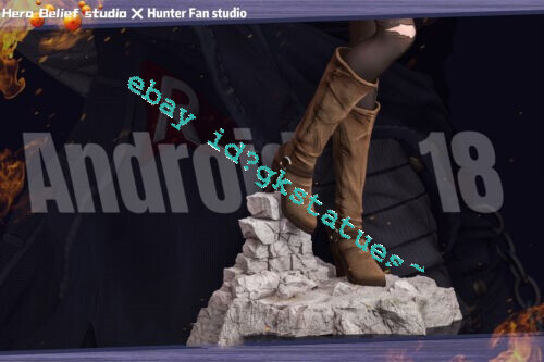 Hero belief Hunter fan Studio Dragon Ball Android 18 Resin Model In ...