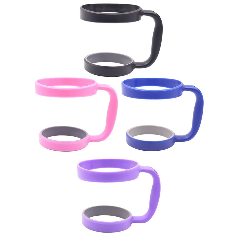 4pcs Plastic Tumbler Handles Outdoor Coffee Cup Handles Comfortable ...