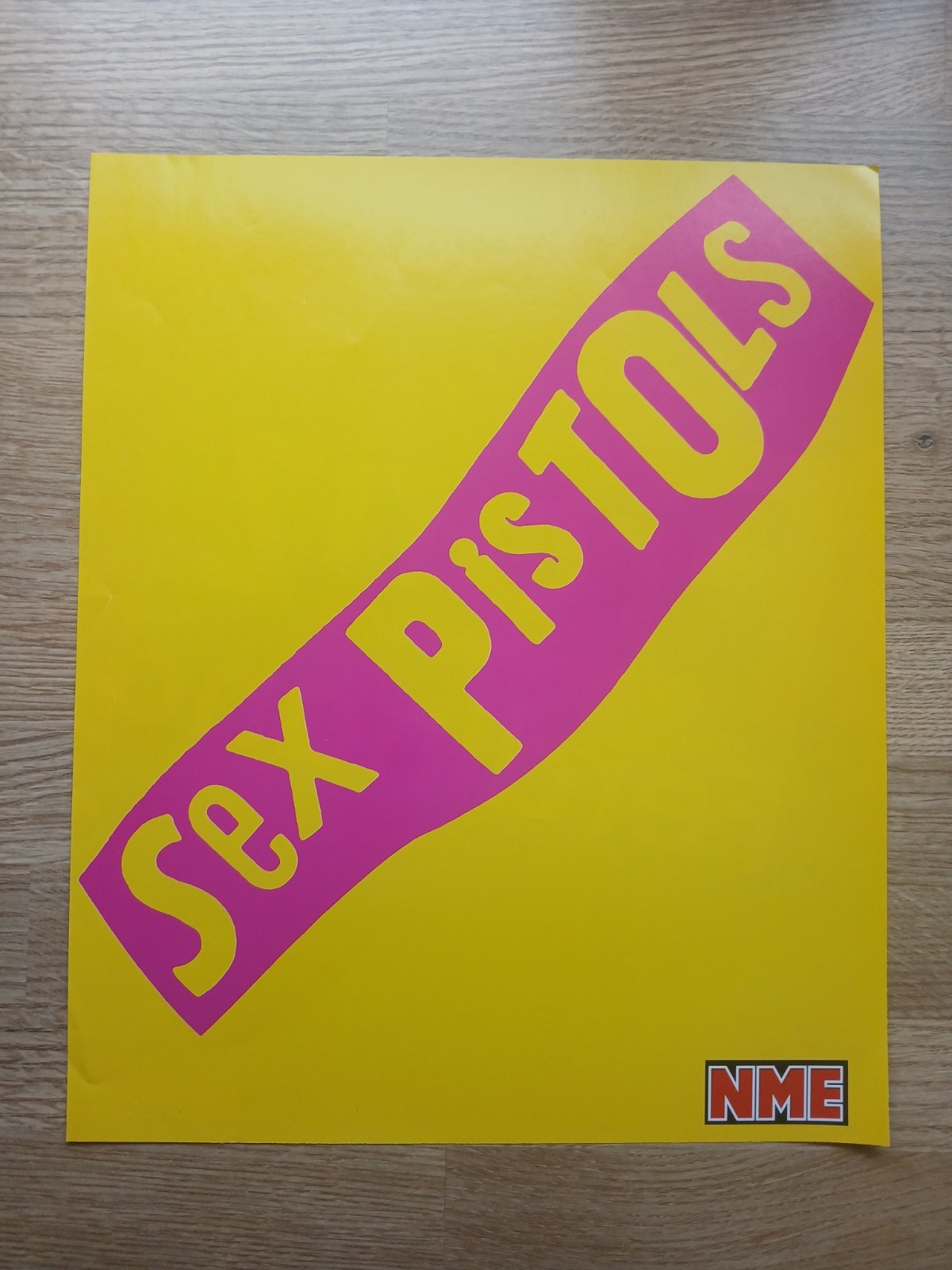 Sex Pistols - big logo - Promo Poster music magazine Advert 30 X 24.5 ...