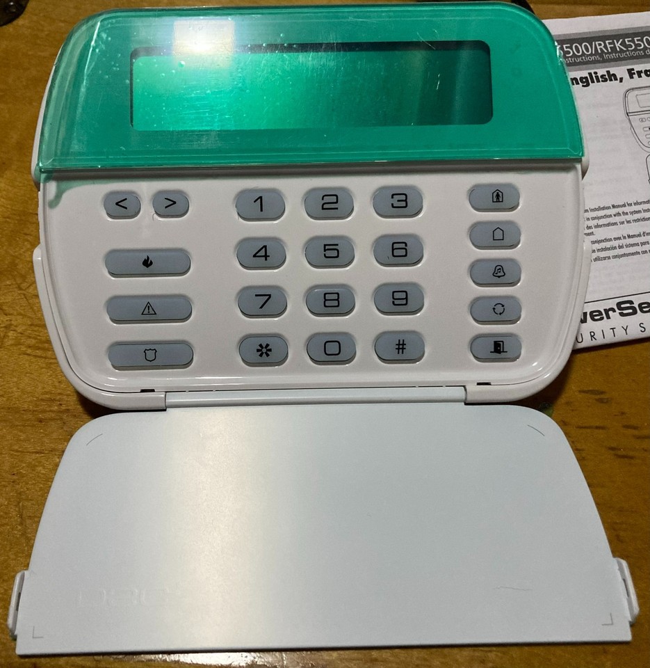 DSC PowerSeries 64-Zone LCD Full Keypad PK5500 | eBay