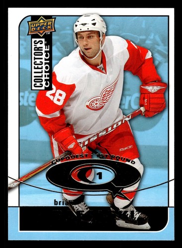 2008-09 Upper Deck Collector's Choice - Cup Quest Brian Rafalski #CQ-2 ...