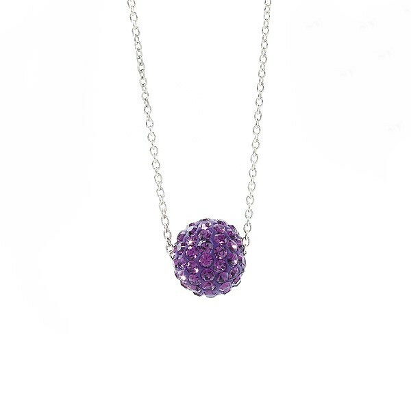 Touchstone Crystal Swarovski Birthstone Necklaces February BNIB | eBay