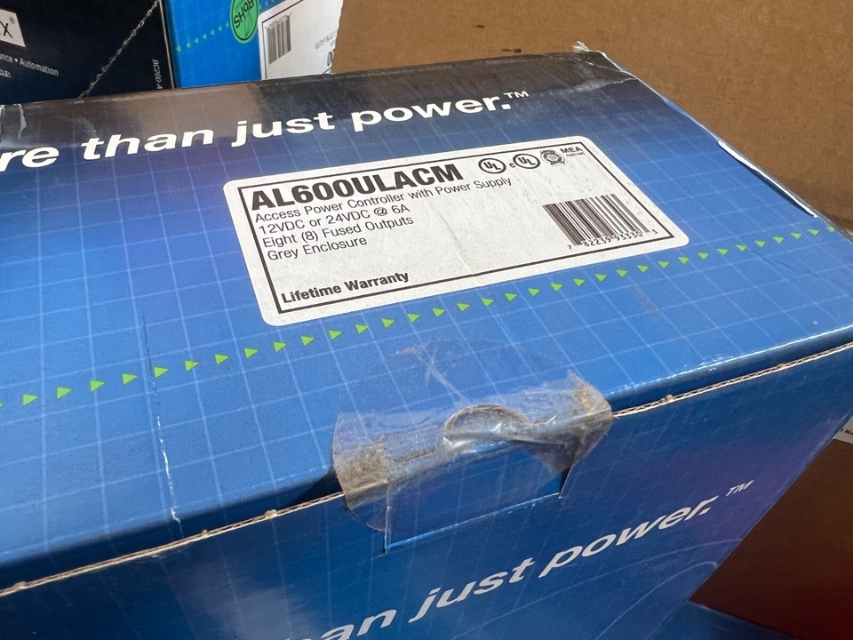 Altronix AL600ULACM 8 Fuse 24VDC Or 12VDC Power Access/Supply Power ...