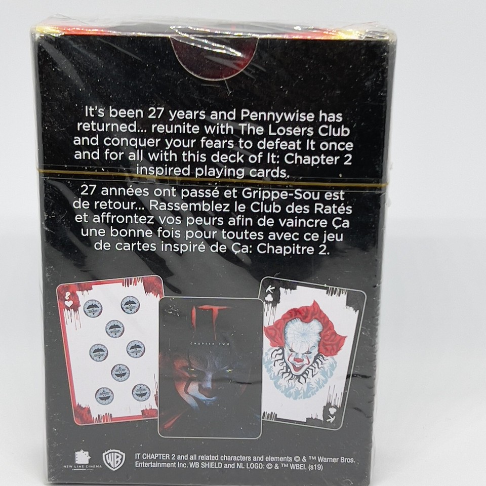 IT Chapter Two (Pennywise) Movie Playing Cards New In Package | eBay