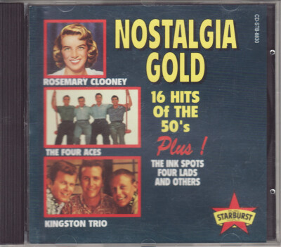 NOSTALGIA GOLD - 16 Hits of the 50's - CD | eBay Australia