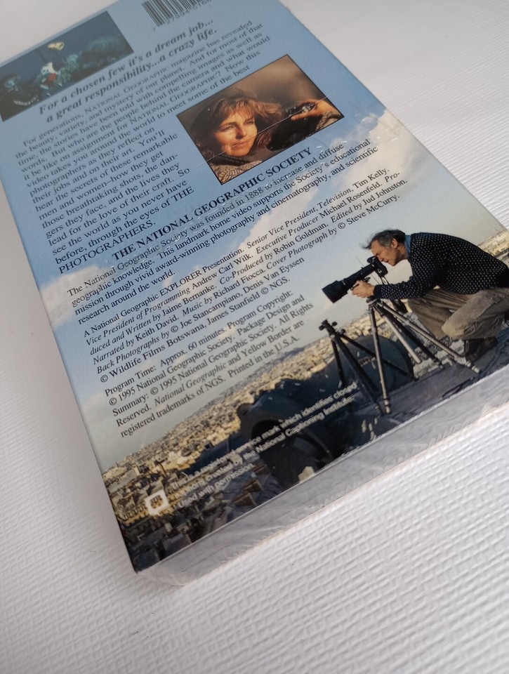 National Geographic The Photographers VHS 1998 New 727994516811 | eBay