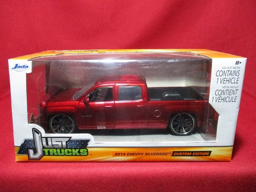 2014 Chevy Silverado Pickup Custom Edition Just Trucks Jada Toys 1/24 ...