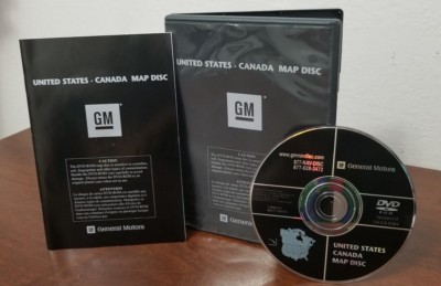 CADILLAC GMC CHEVROLET HUMMER NAVIGATION DVD CD DISC 15906573 DISK GPS ...