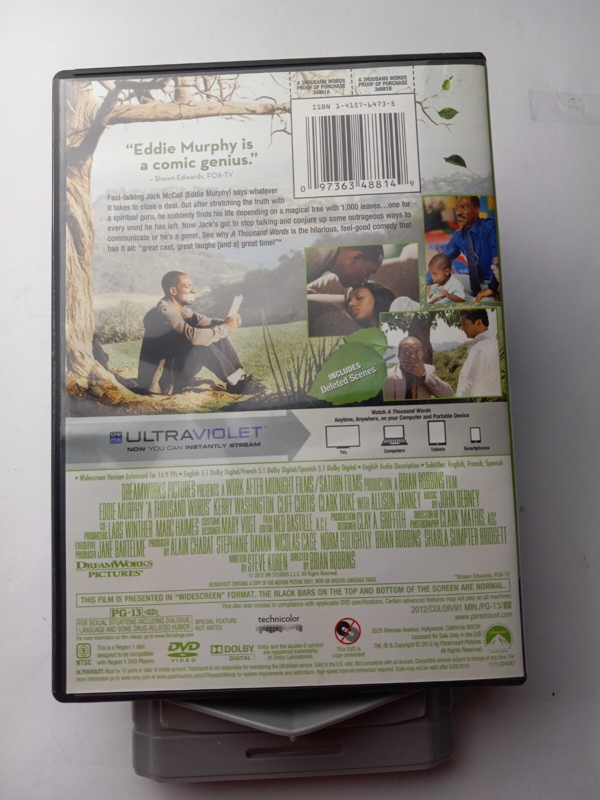 A Thousand Words (DVD, 2012, Expired Digital Copy; UltraViolet) | eBay