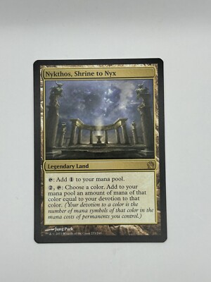 MTG Nykthos, Shrine to Nyx Theros 223/249 Regular Rare | eBay