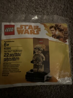 LEGO Star Wars #40300 Han Solo Mudtrooper Minifigure w Stand NEW SEALED ...