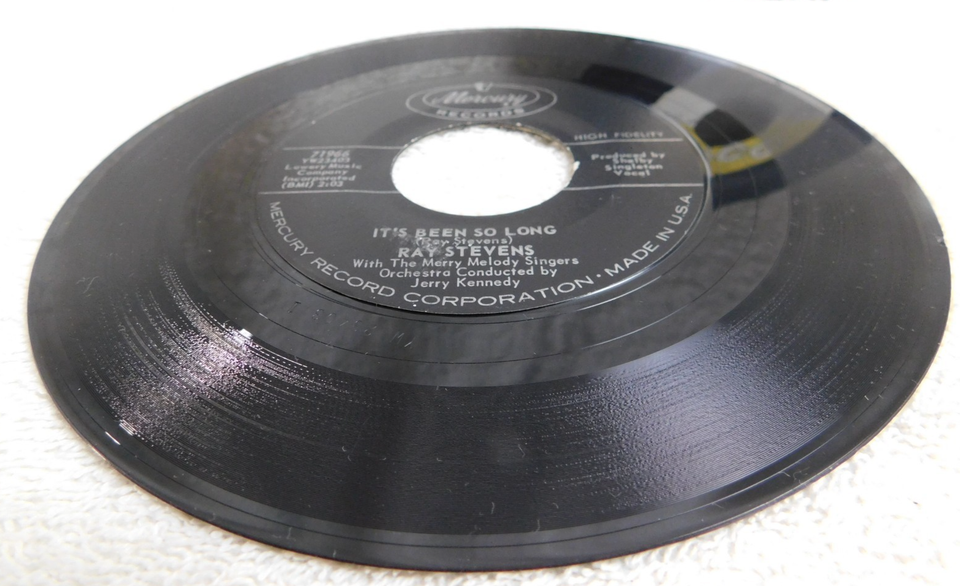 Ray Stevens Ahab Arab Bent Fabric Alley Cat 45 rpm ATCO Mercury Vinyl ...