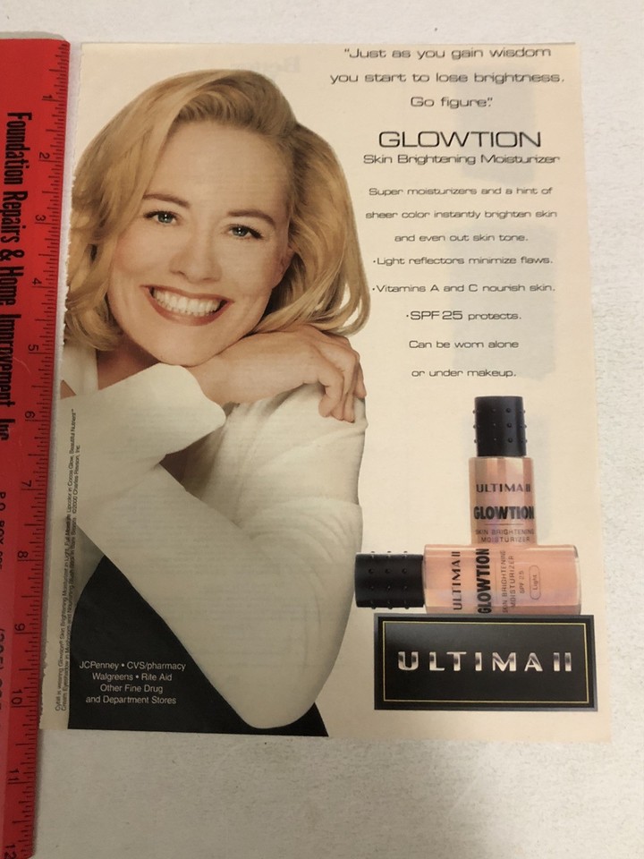 2000 Altima II Glowtion Print Ad Advert Vtg Cybil Shepherd pa8 | eBay