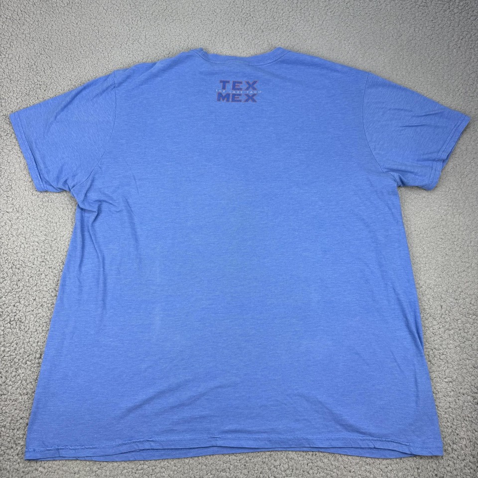 Chuy's Tex-Mex Shirt Mens 2XL Blue Star Wars Parody The Last Taco ...