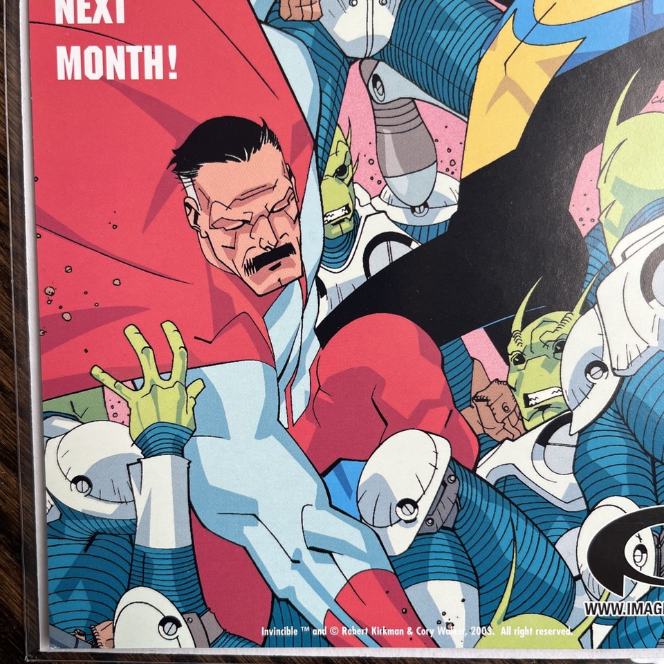 Invincible #2 NM Image 2003 First 1st Appearance Robot Rex Splode Atom ...
