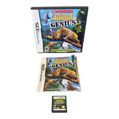Animal Genius (Nintendo DS, 2007) Complete 47875754133| eBay