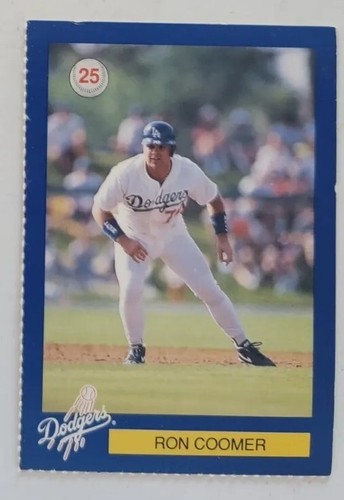 1995 Los Angeles Dodgers DARE Stadium Giveaway Baseball Card #25 Ron ...