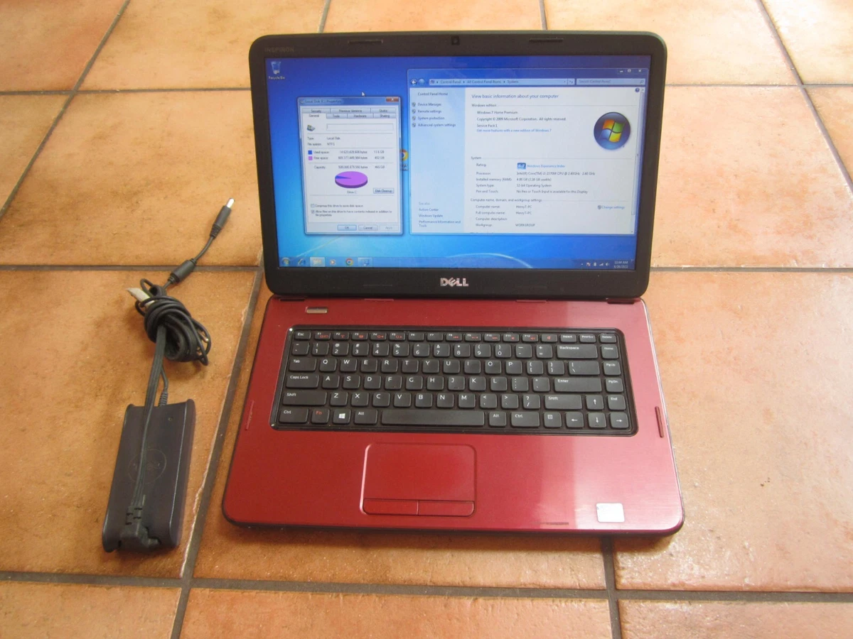 Dell Laptop Red