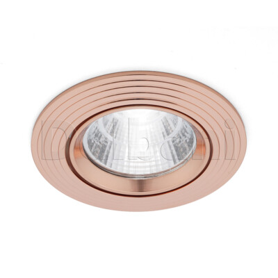 5W COB 6000K Recessed Tilt Adjustable Rose Gold LED Downlight Spotlight ...