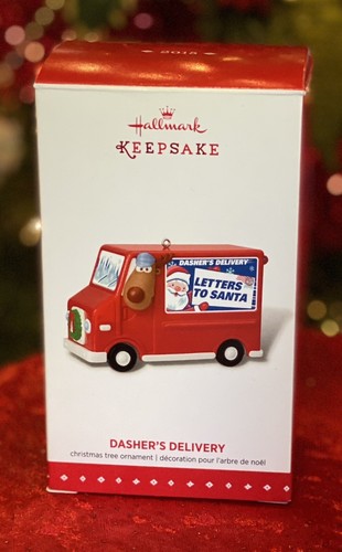 2015 Hallmark DASHER'S DELIVERY Keepsake Ornament LETTERS TO SANTA Mail ...