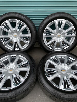 22" Chevy Tahoe High Country OEM wheels rims Silverado 2019 2020 2021 ...