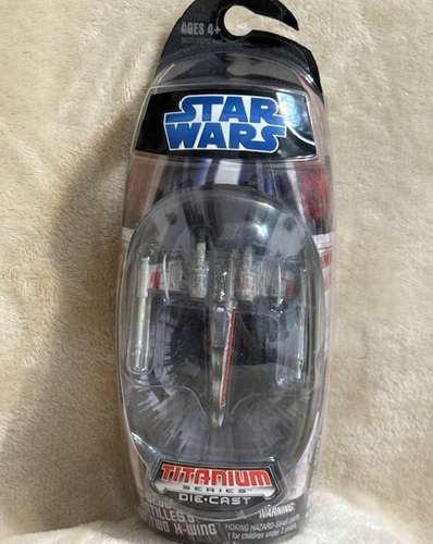 Hasbro Star Wars Titanium Wedge Antilles Red Two X-Wing Die Cast New | eBay