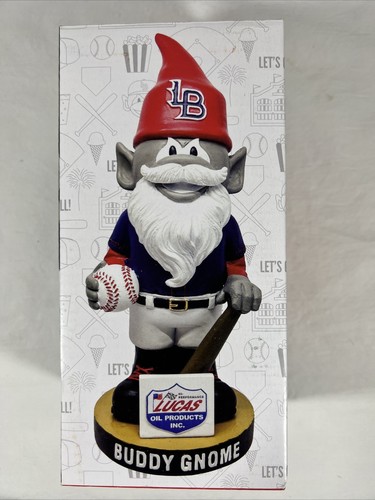 (NEW) RARE Louisville Bats Buddy Bat Garden Gnome Bobblehead Cincinnati ...