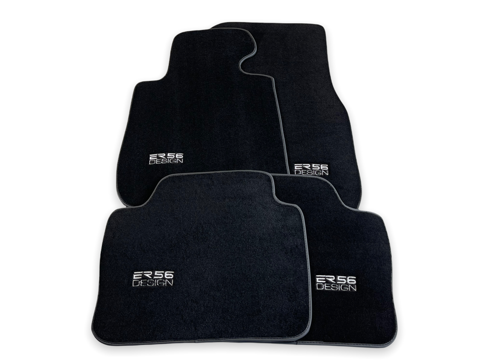 Floor Mats For BMW 1 Series E82 ER56 Design Premium Brand LHD NEW Clips ...