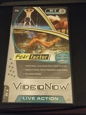 VideoNow Color Fear Factor 3 Disc Set (PVD, 2005) | eBay