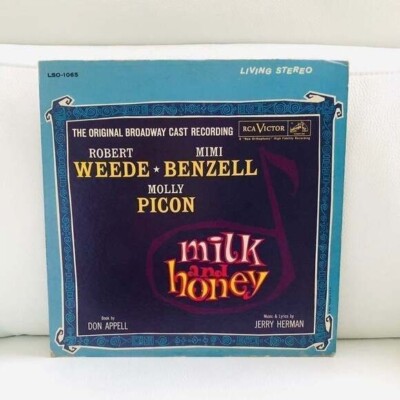 LP Robert Weede, Mimi Benzell, Molly Picon ‎– Milk And Honey Vinyl ...