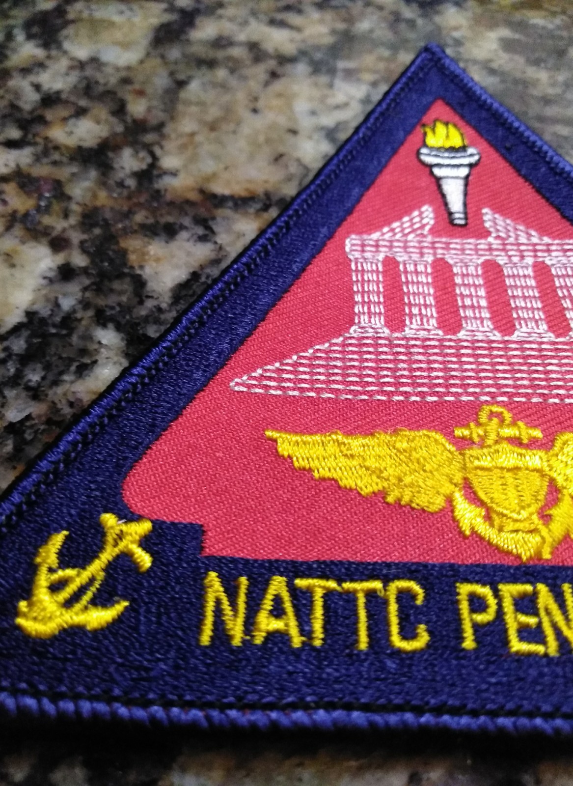 PENSACOLA FL MILITARY PATCH NATTC PENSACOLA & DEFENSOR FORTIS PATCHES ...