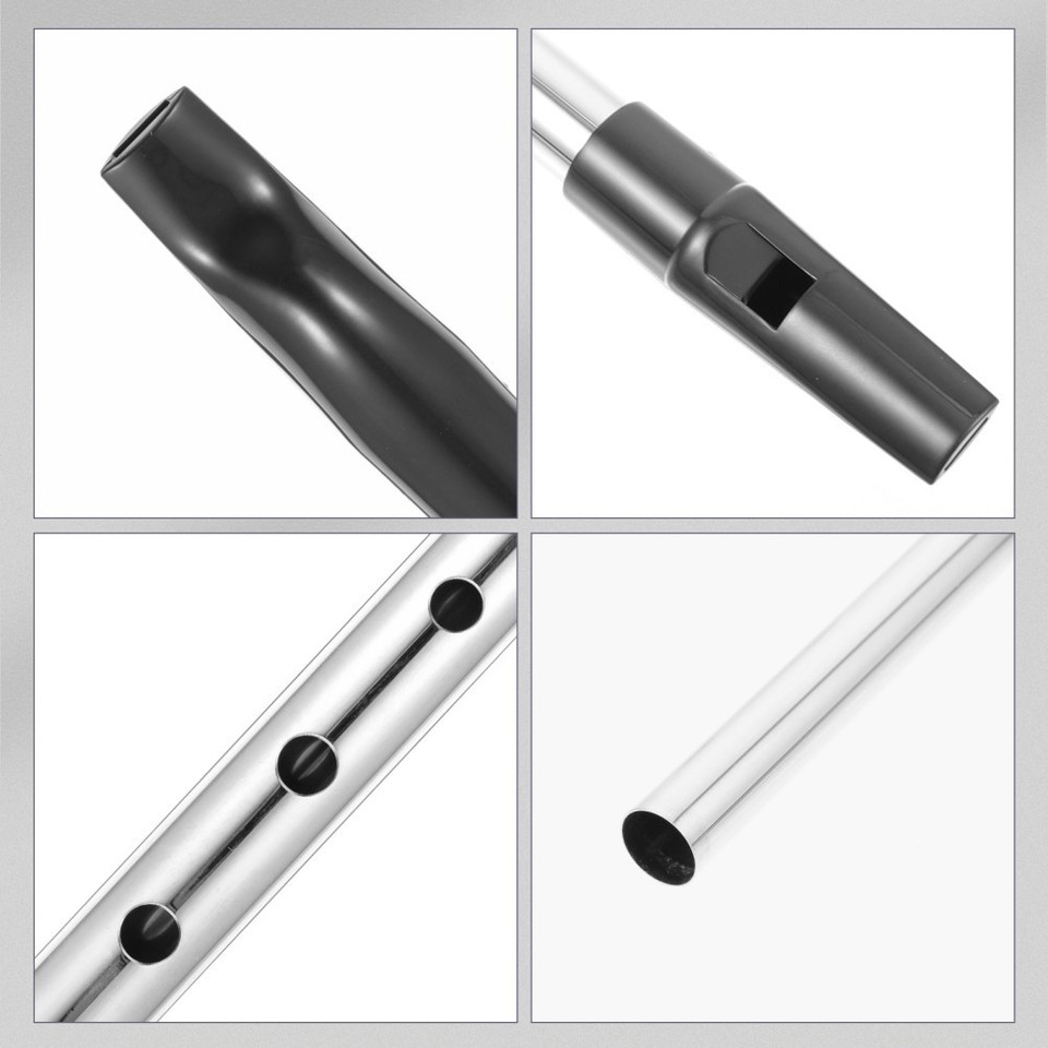 High Pitch Flute Metal Musical Closed Hole Instrument for Adults | eBay UK