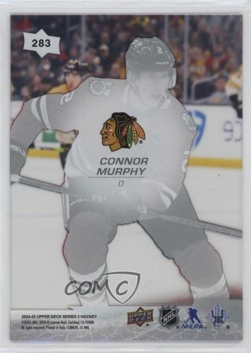 2024-25 Upper Deck Series 2 Clear Cut Connor Murphy #283 | eBay