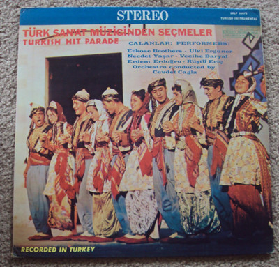 TURK SAN'AT MUUZIGINDEN SECMELER: TURKISH HIT PARADE comp. LP Cevdet ...