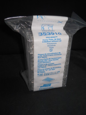 (5) BD Falcon Pro-Bind 96-Well Nonsterile Clear PS Assay Plates, No ...
