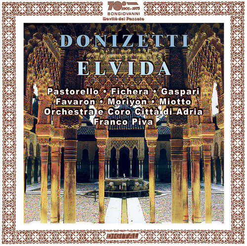 Donizetti - Elvida [New CD] 8007068237036 | eBay