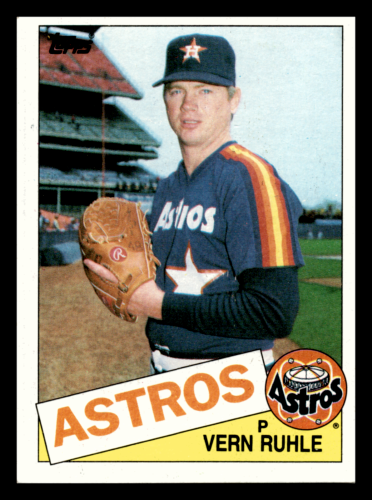 1985 Topps #426 Vern Ruhle Pitcher Houston Astros FREE shipping | eBay