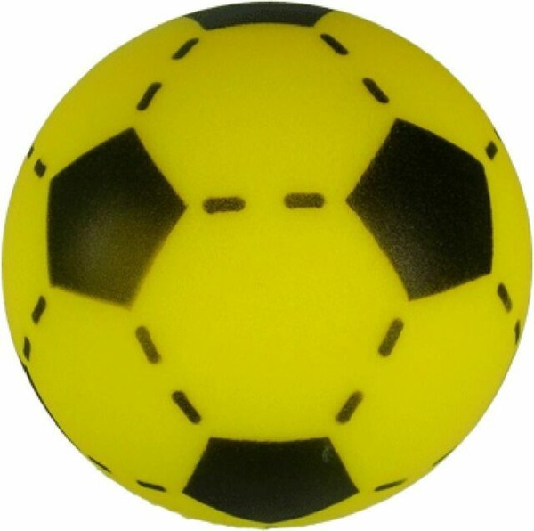 Kids Childrens Garden Games Soft Foam Sponge Football Ball 12cm Yellow ...