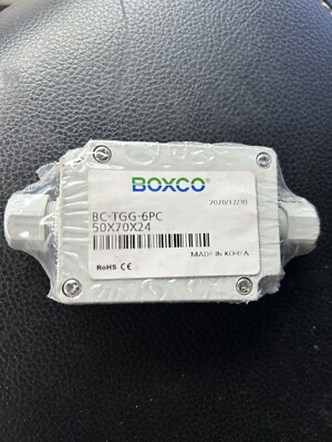 BOXCO Terminal Box BC-TGG-6PC 50x70x24 | eBay