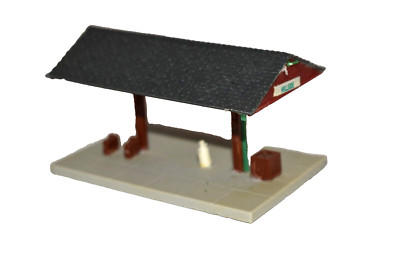 Pola N Scale Platform Station Model Railroad Layout Structure | eBay