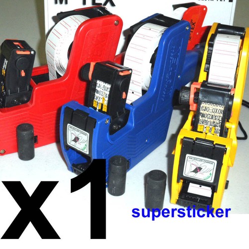 1 x MX-5500 1 line 8 Digits Price Tag Label Gun + 1 Ink | eBay