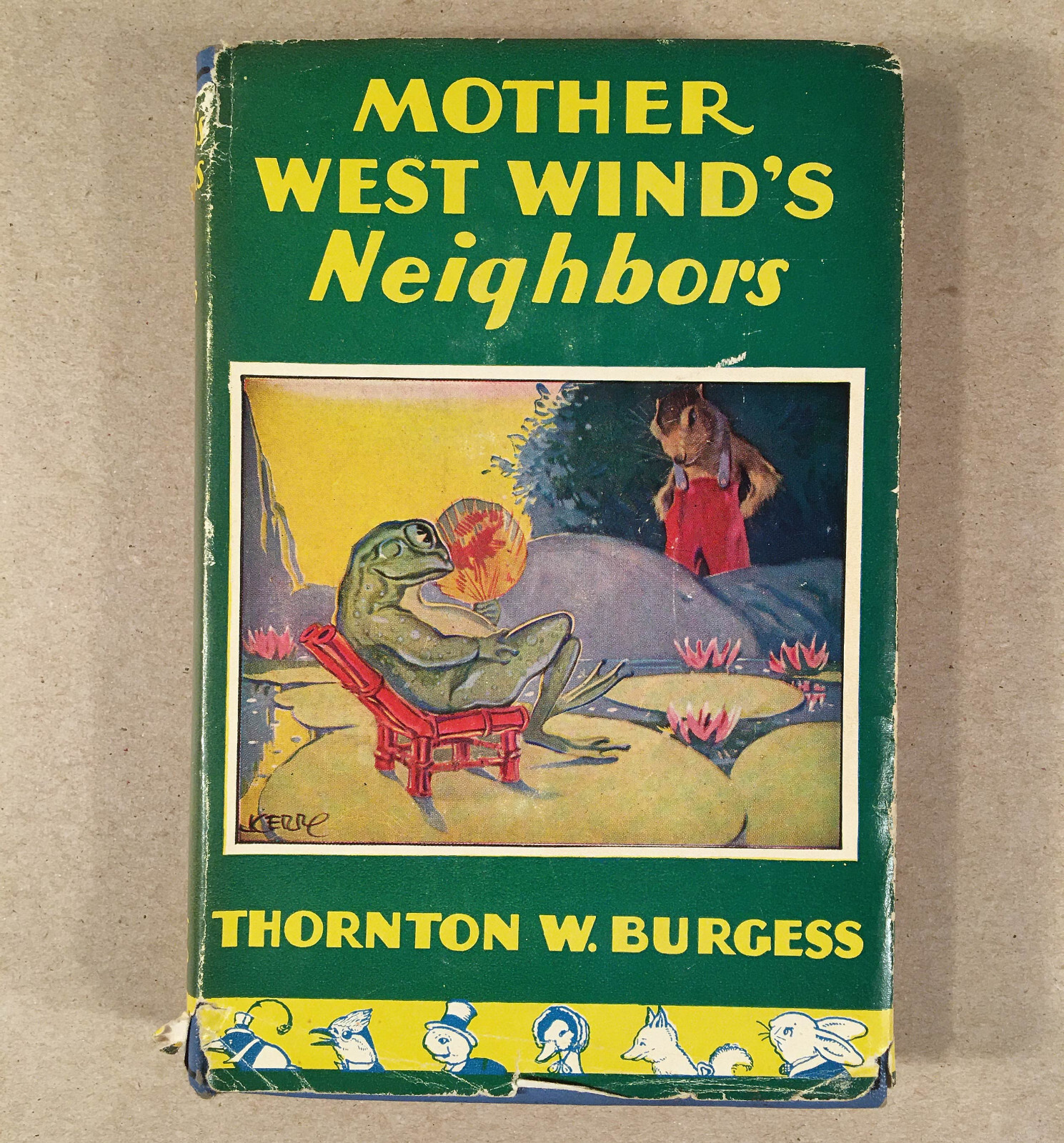MOTHER WEST WIND'S NEIGHBORS, Thornton W. Burgess 1941 HC/DJ ...
